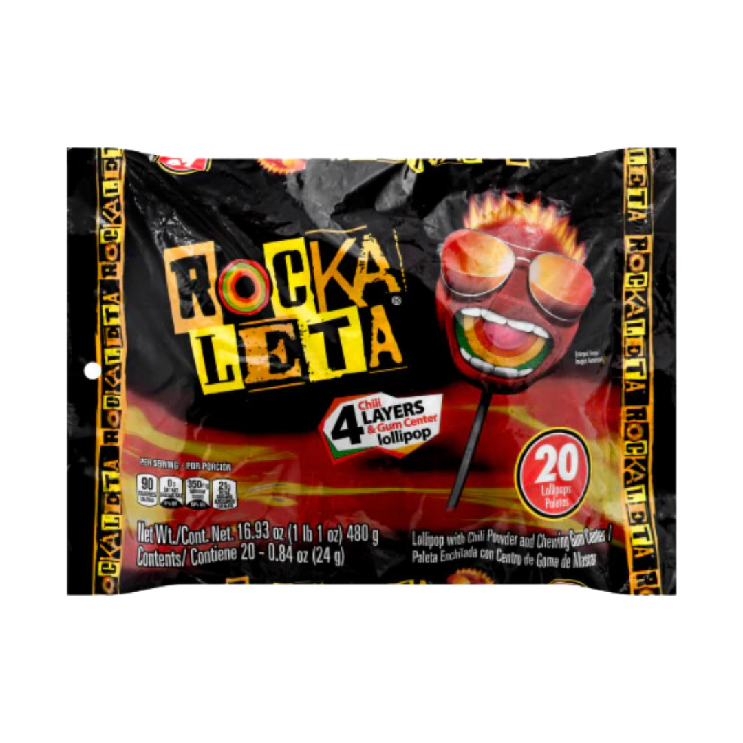 Lollipop Rockaleta Bag 20 Pc – MexiMarketStore