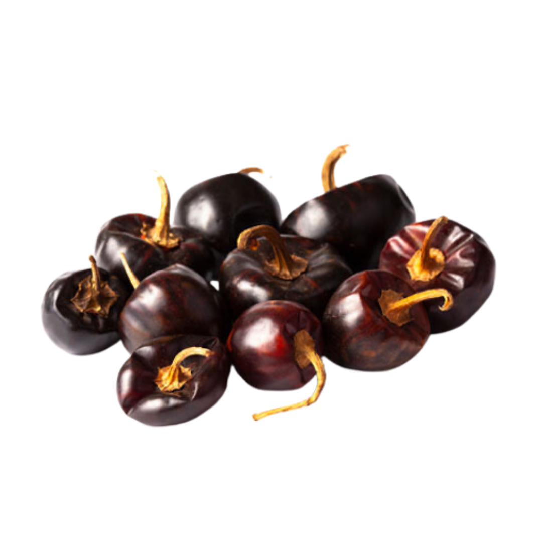 Dried Whole Cascabel Pepper 54 Gr – MexiMarketStore