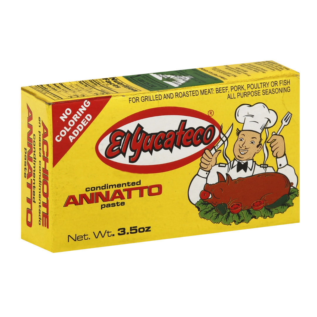 Achiote Yucateco Box 3.5 Oz – MexiMarketStore